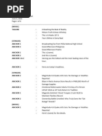 Radio Commercial Scripts | PDF | Philippines