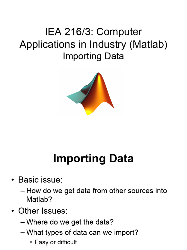 4 Importing Data R1 | PDF | Computer File | Text File