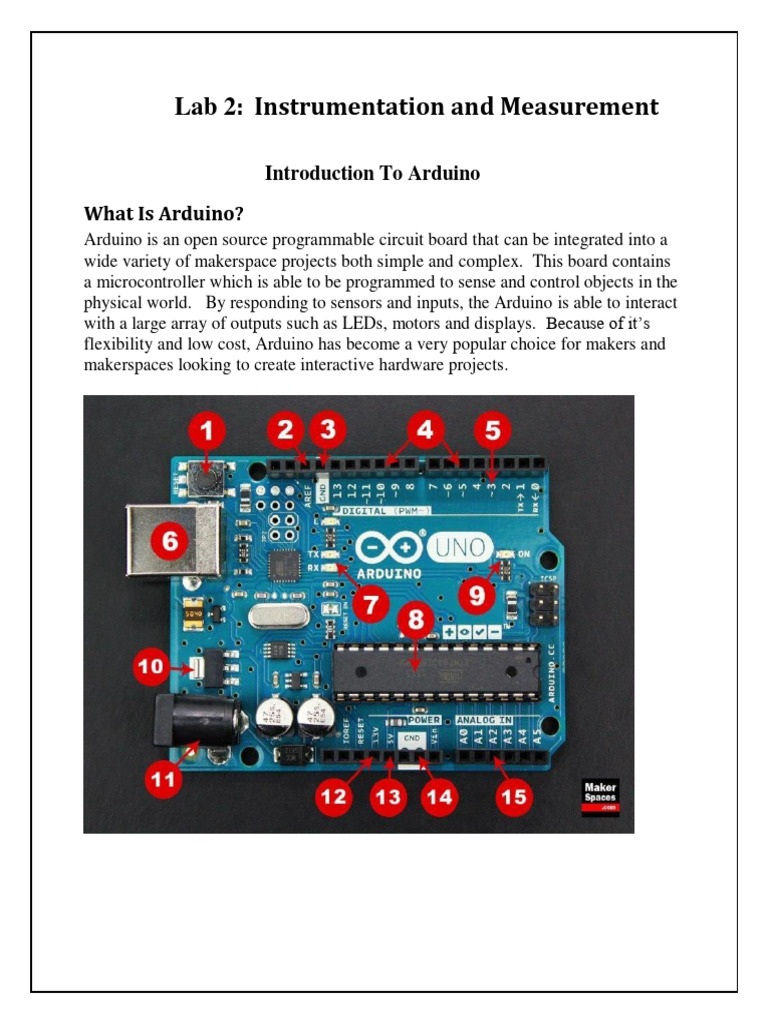Lab 02 | PDF | Arduino | Electronics