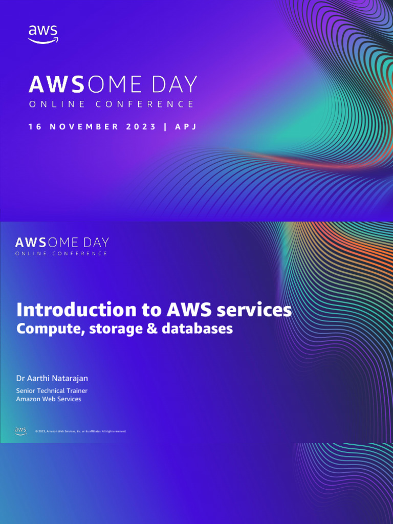 Handout Introduction To AWS Services Compute, Storage, Databases | PDF | Amazon Web Services ...