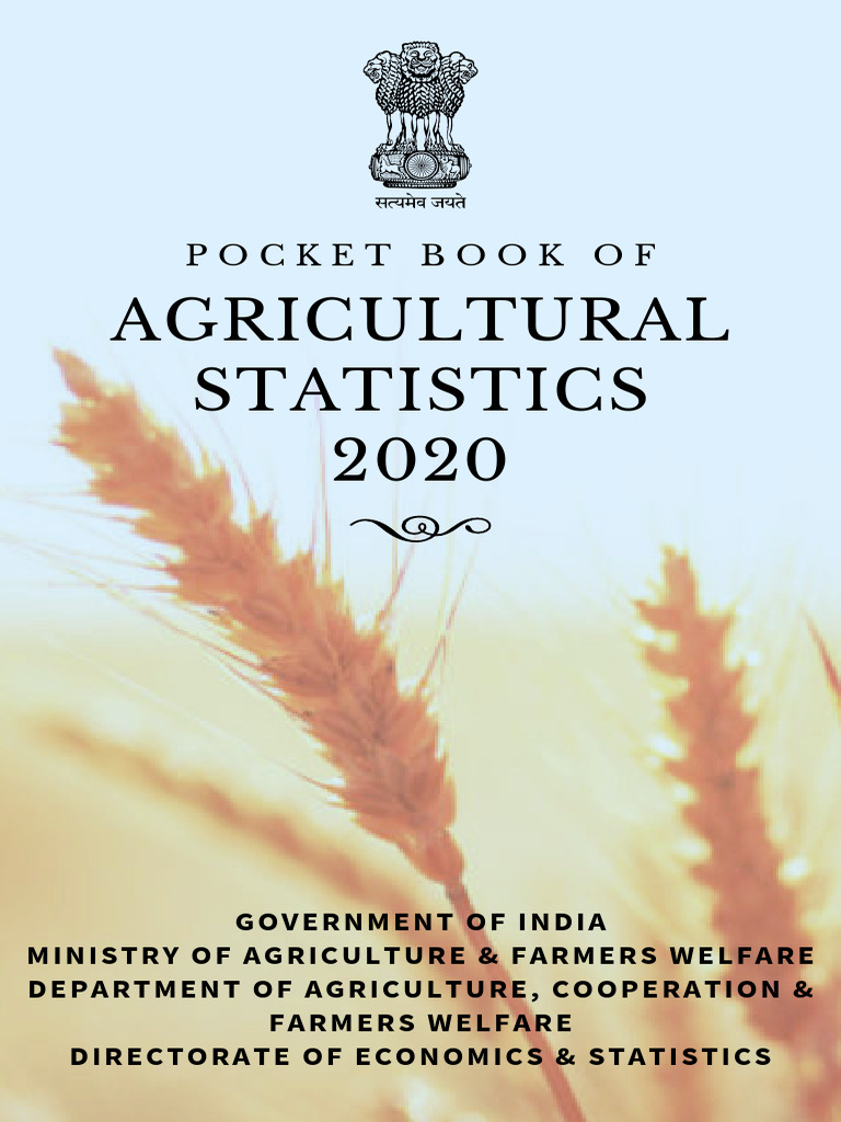 Pocket Book Agri Statistics - 2020-Final-Web-File | PDF | Agriculture | Gross Domestic Product