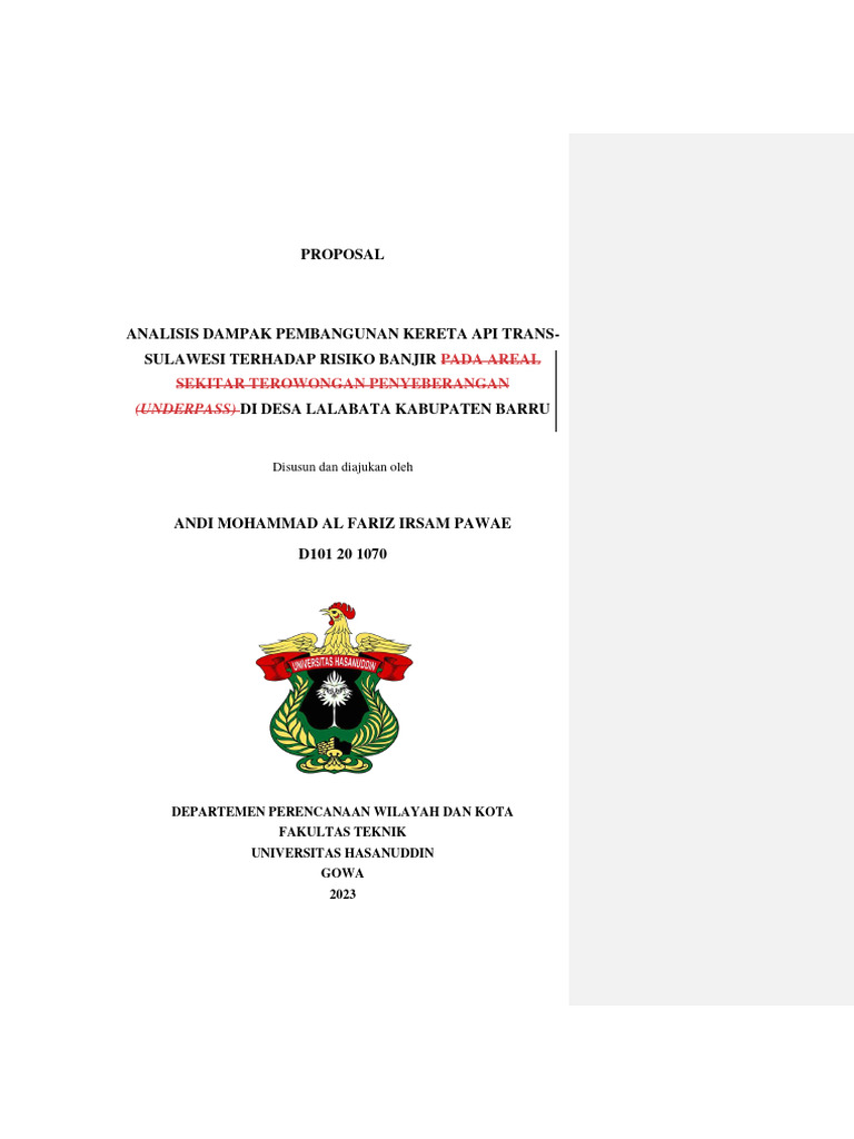 Dampak Kereta Api Trans-Sulawesi | PDF