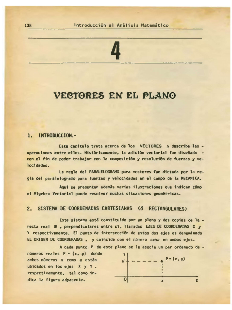 Vectores en El Plano by Venero | PDF