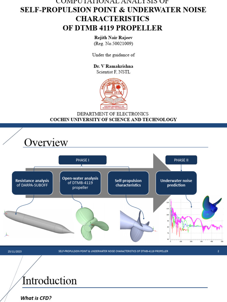 CFD Analysis of DTMB 4119 Propeller | PDF | Computational Fluid Dynamics | Fluid Dynamics