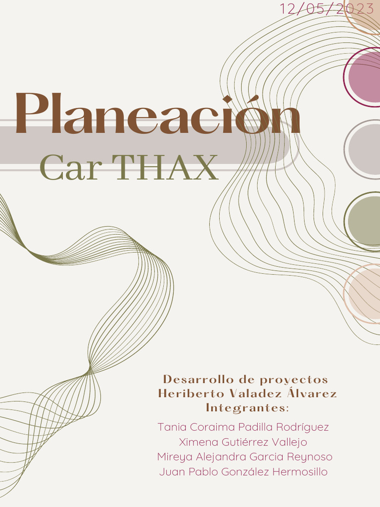 Car THAX | PDF | Bienes manufacturados | Diseño