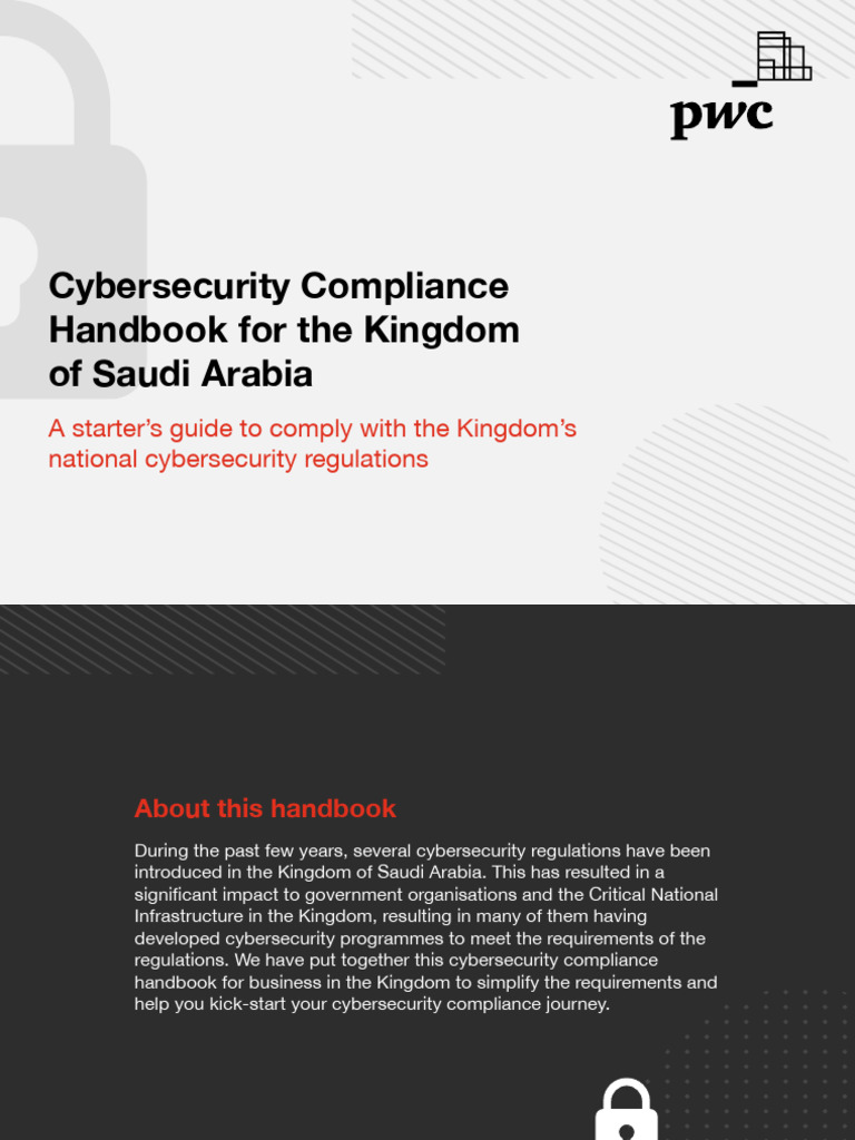 Cybersecurity Compliance Handbook | PDF | Security | Computer Security