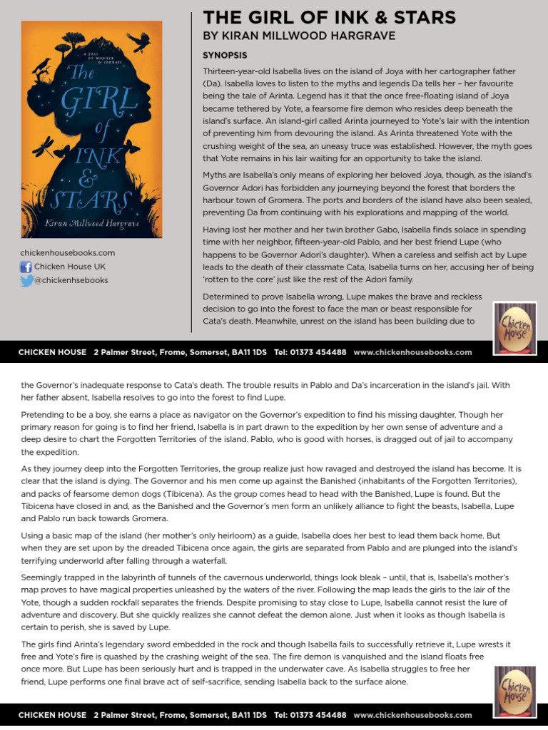 Girl of Ink Stars Teachers Notes Min | PDF | Map