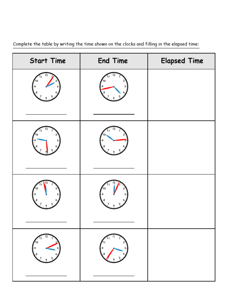 Elapsed Time 3 | PDF