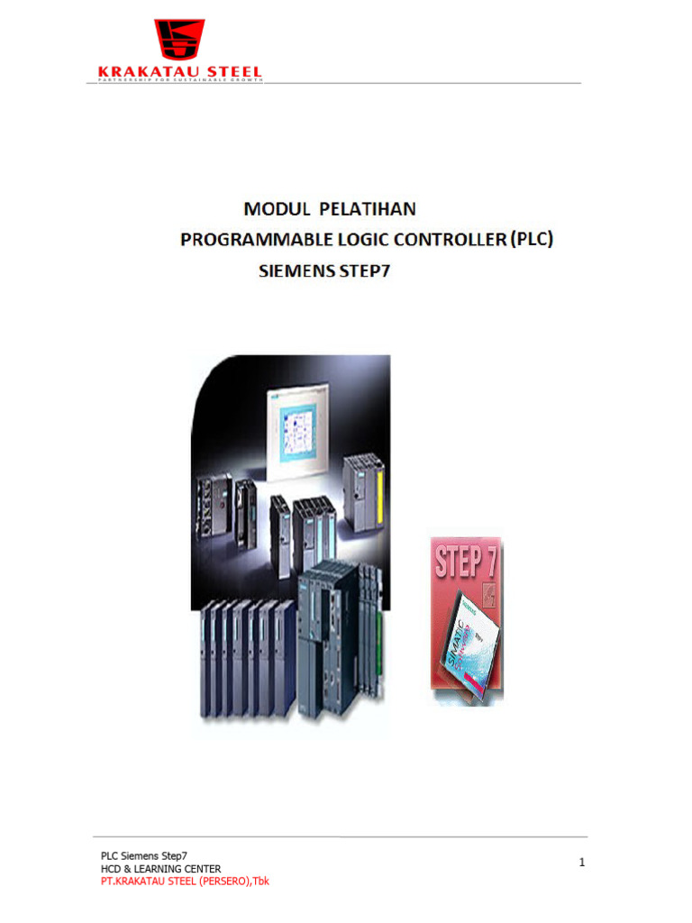 Modul Training PLC 2018 | PDF | Teknologi & Rekayasa