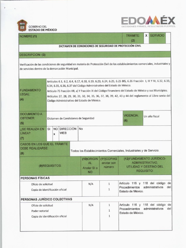 Permiso de Proteccion Civil | PDF