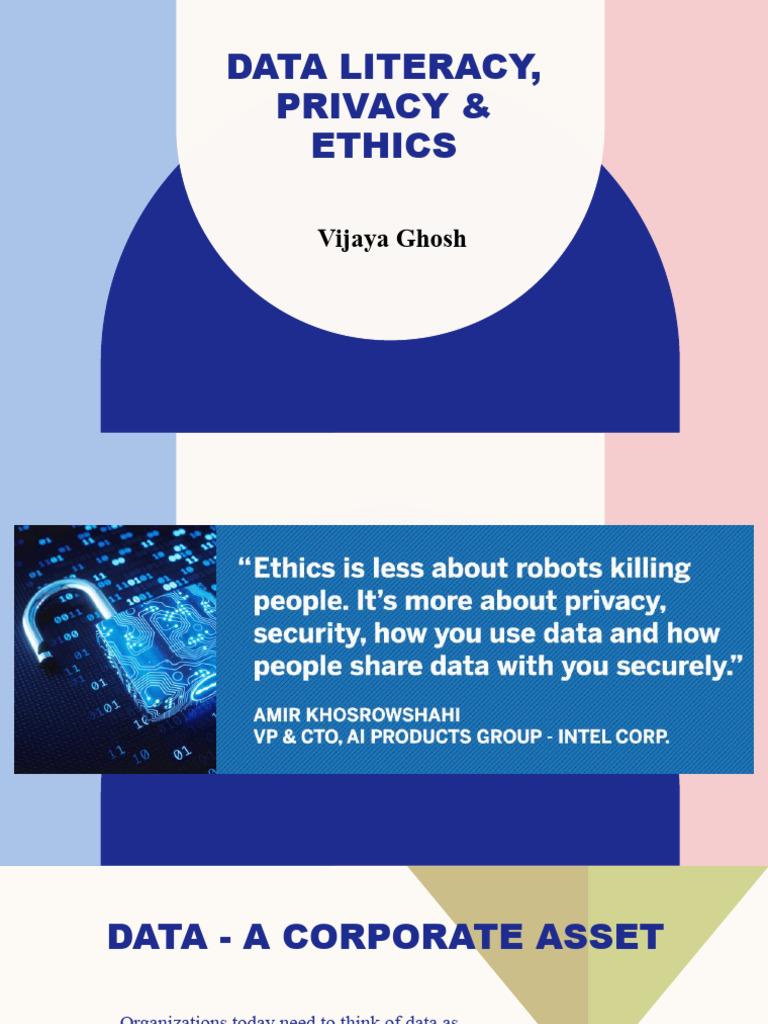 Session 3 4 Data Literacy Privacy Ethics | PDF | Artificial ...