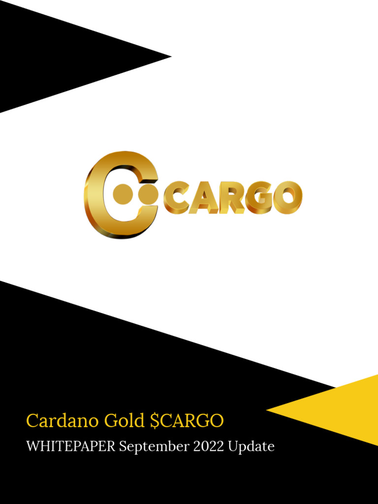 Cardano Gold Whitepaper English | PDF | Distributed Computing | Applications Of Cryptography