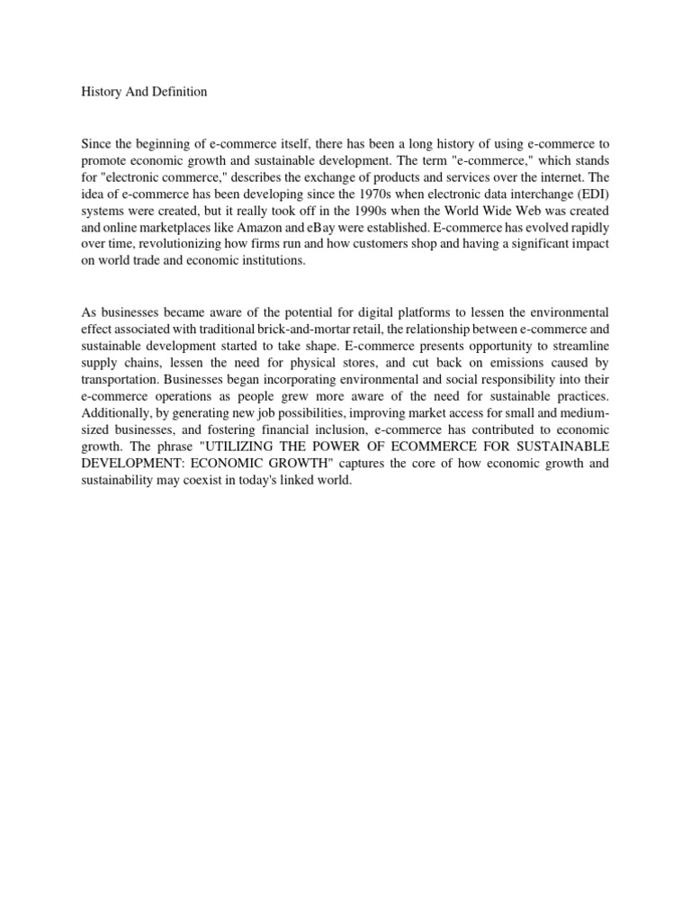 History and Definition | PDF