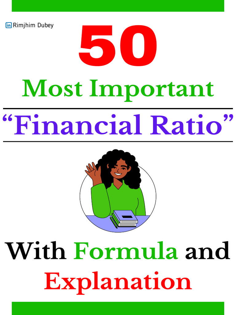 50 Most Important Financial Ratio | PDF | Dividend | Price–Earnings Ratio