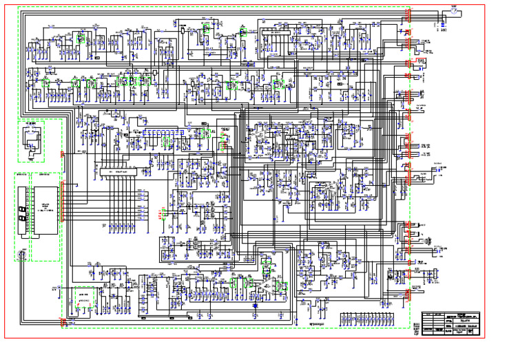 Schema Statie Radio CB Galaxy DX 979 | PDF