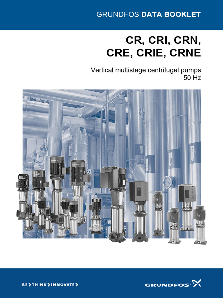 1 Grundfos CR CRI CRN CRE CRIE CRNE Data Sheet Eng | PDF | Water ...