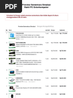 Simulasi Enterkomputer Toko Komputer, Rakit PC, Termurah & Terlengkap ...