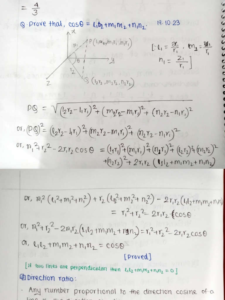 Geometri 3D Notes | PDF