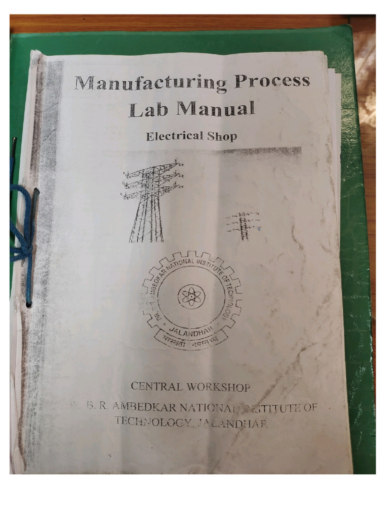 Electrical Workshop Files | PDF