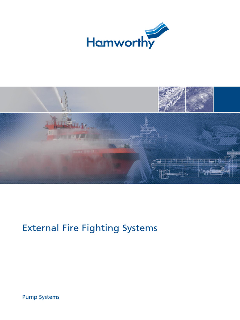 External Fire Fighting Systems | PDF | Pump | Firefighting