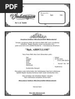 Undangan Sabun | PDF | Memasak, Makanan, & Anggur