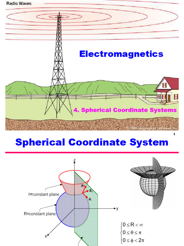 Spherical Coordinate Systems | PDF | Sphere | Coordinate System