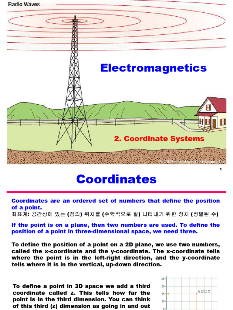 2-Coordinate Systems | PDF | Cartesian Coordinate System | Global ...