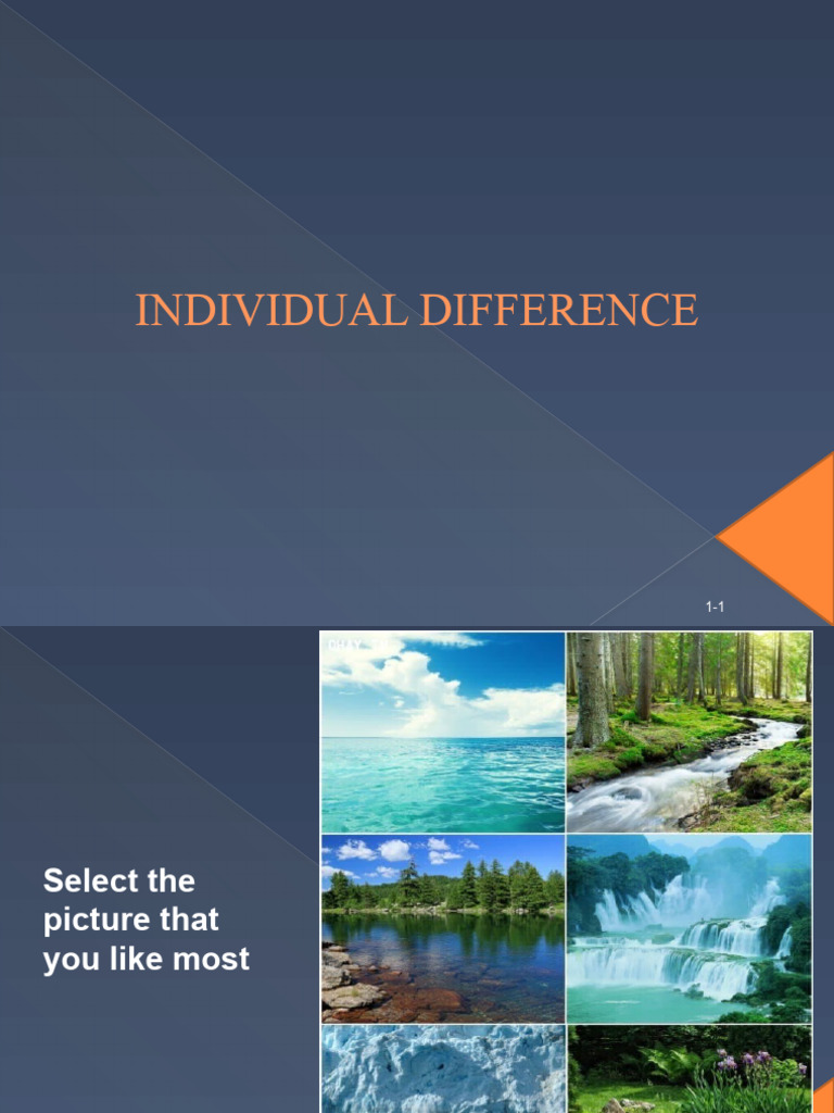 Chapter 2-Individual Difference-2 | PDF | Self Concept | Cognitive Science