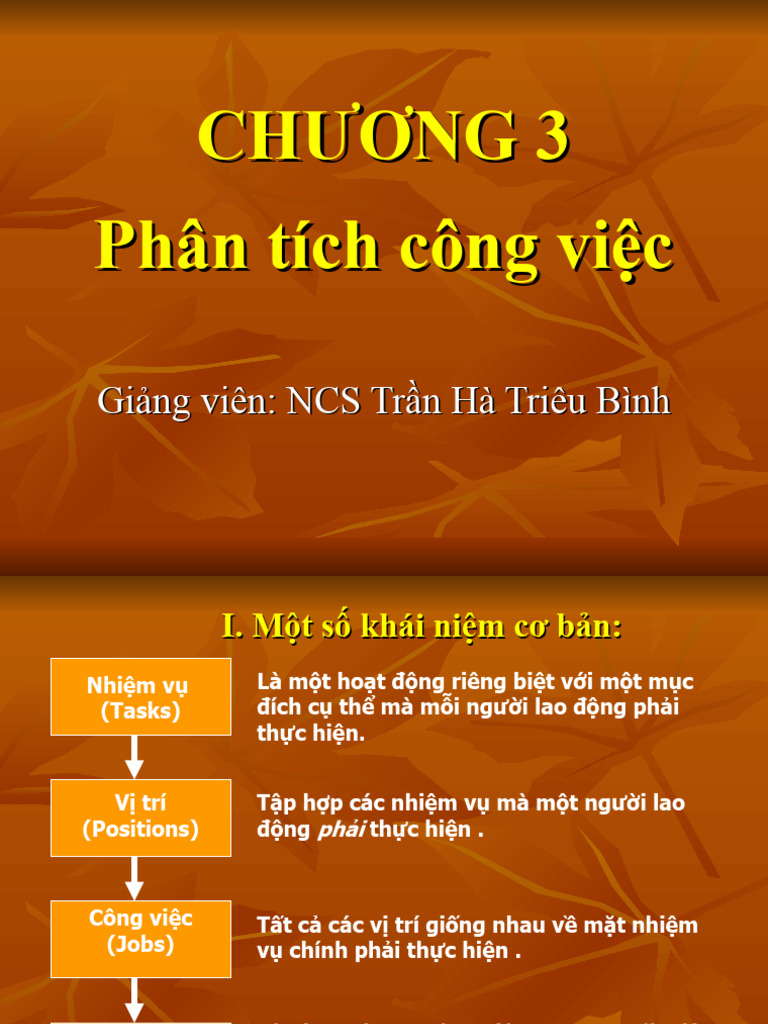 Chuong 3 - Phan Tich Cong Viec | PDF