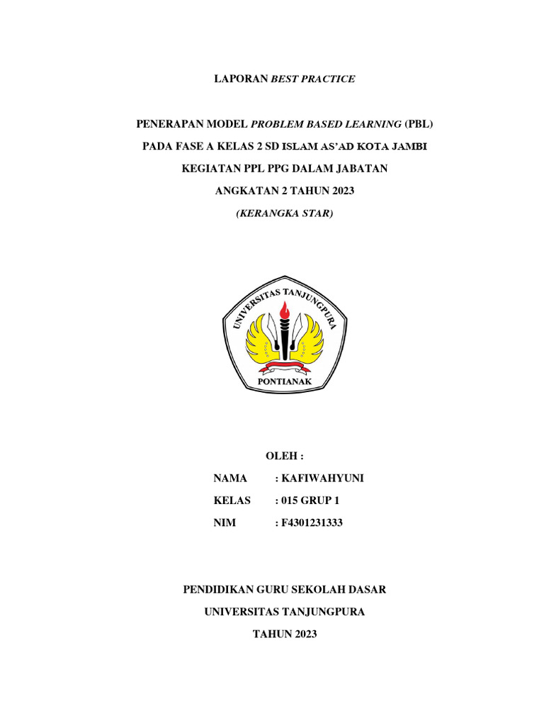 Laporan Best Practice Siklus 2 Metode STAR | PDF