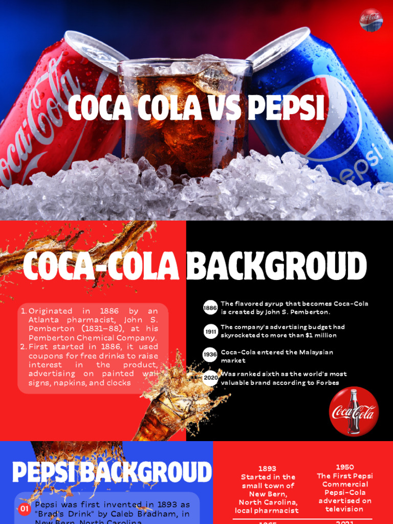 Coca Cola Vs Pepsi | PDF | Pepsi | Coca Cola
