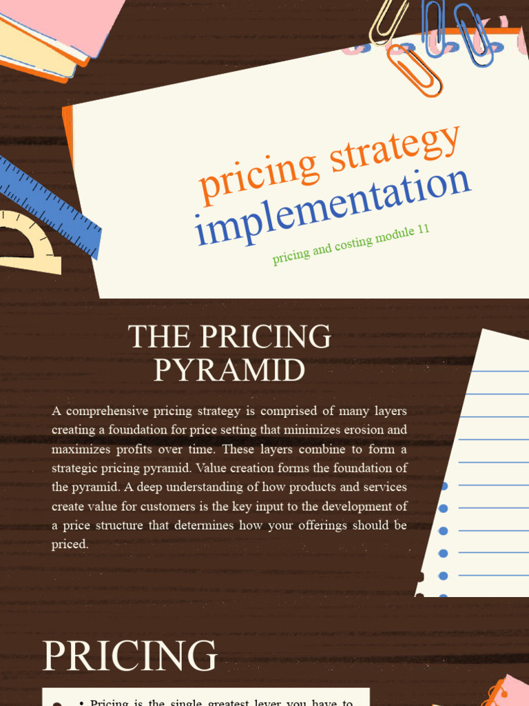 Pricing Strategy Implementation | PDF | Pricing | Sales