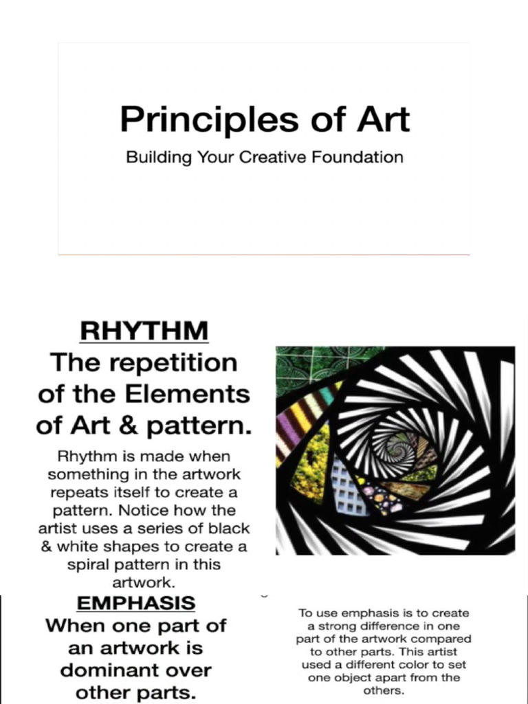 Principles of Arts | PDF
