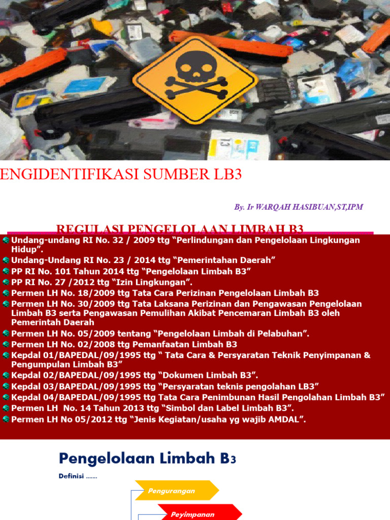 Identifikasi Sumber LB3 | PDF