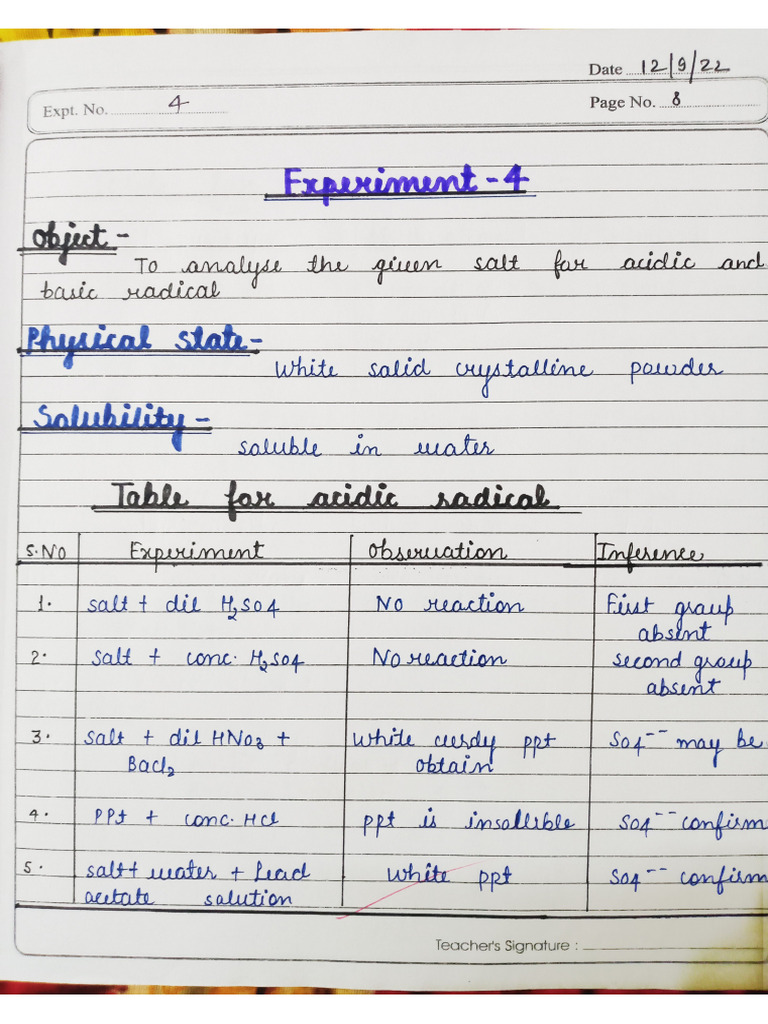 Experiment No. 4 To 9 | PDF