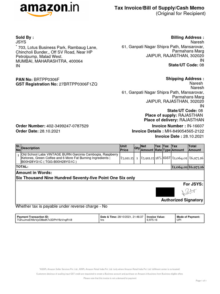 OLD School Labs Invoice | PDF | Invoice | Business