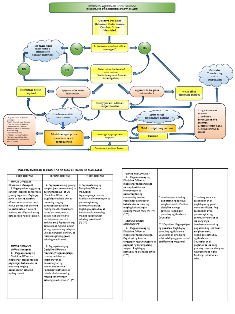 Discipline Flowchart | PDF