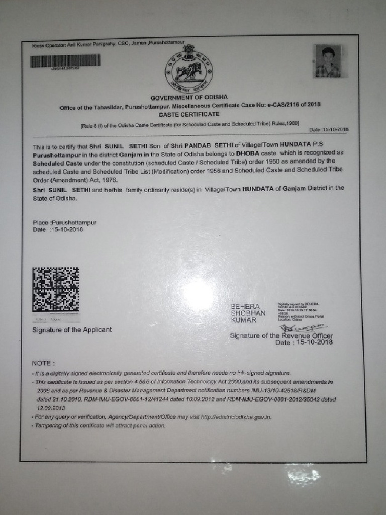 Sunil Sethi Caste | PDF
