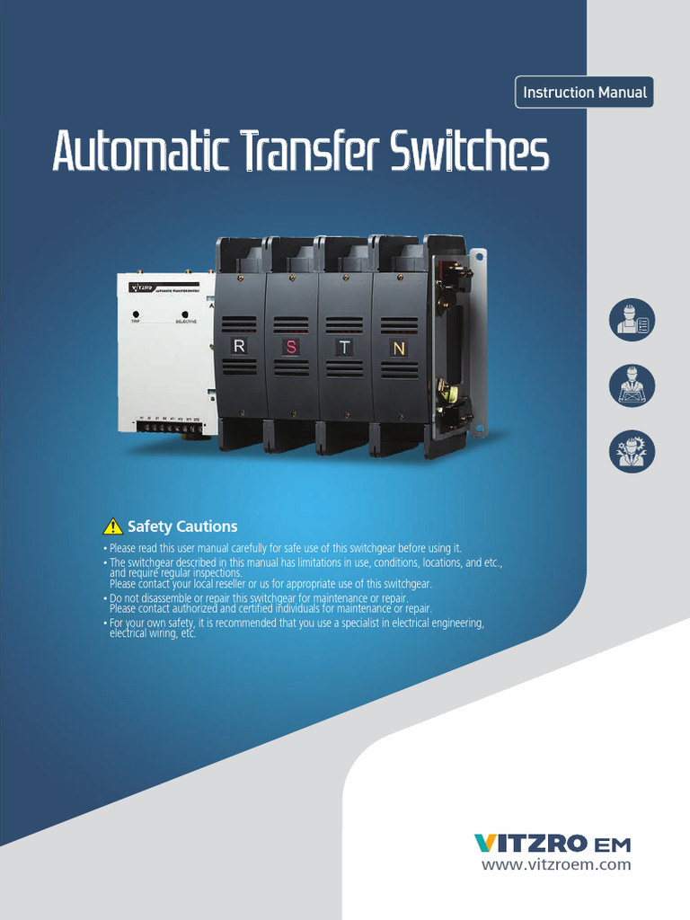 Catalogue Vitzro Ats | PDF | Mains Electricity | Electrical Equipment