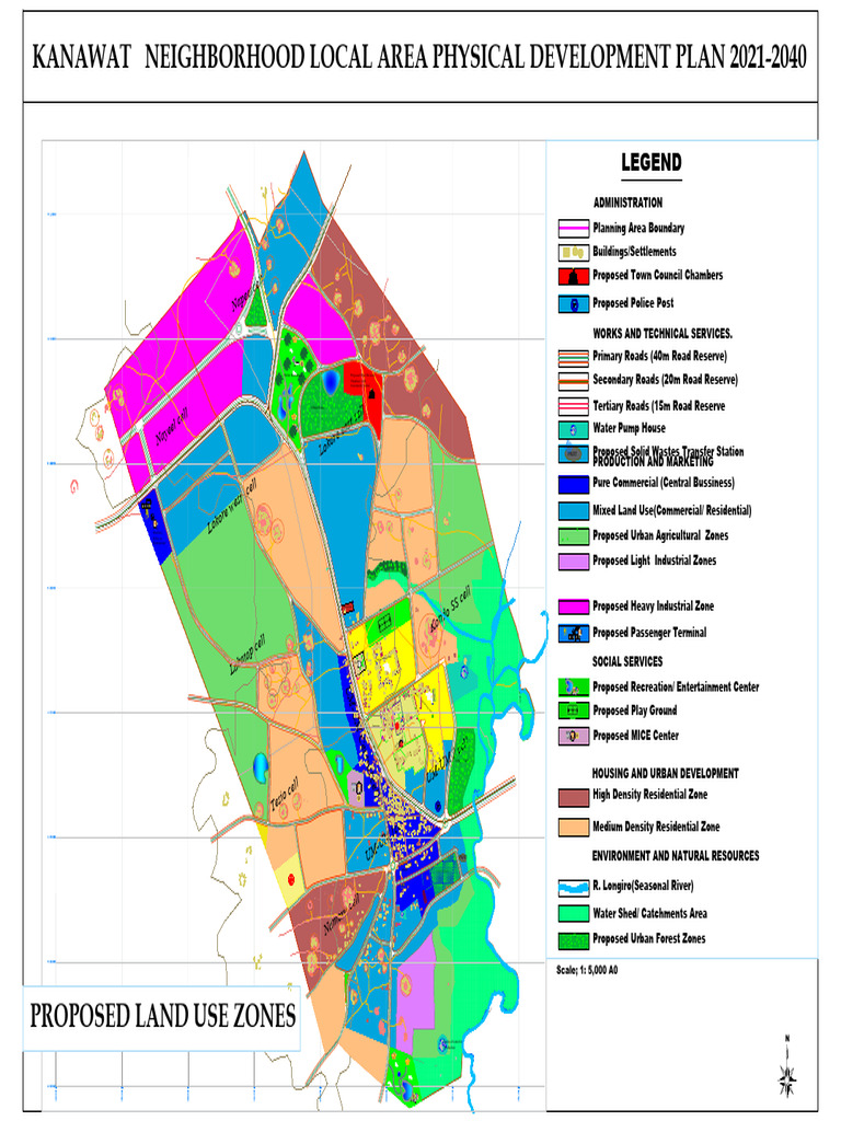 Kanawat Zoning Map | PDF