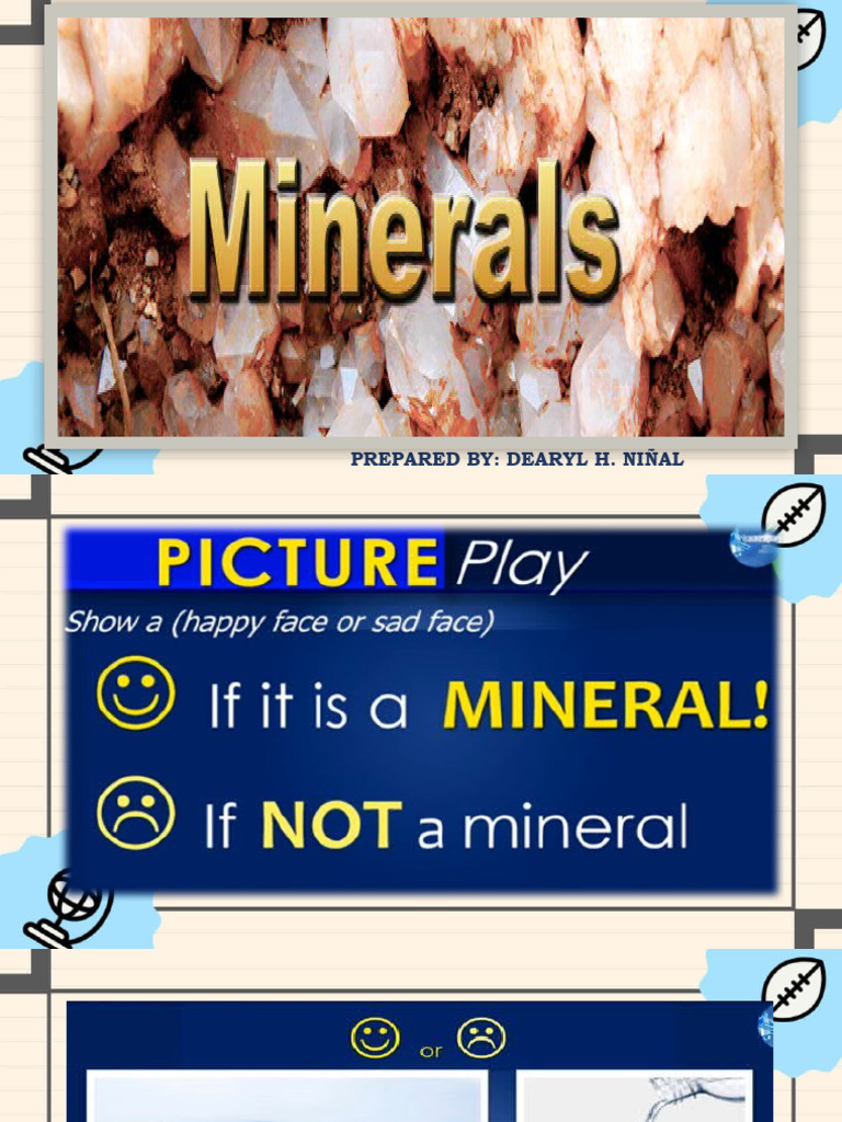MINERALS | PDF | Minerals | Mineralogy