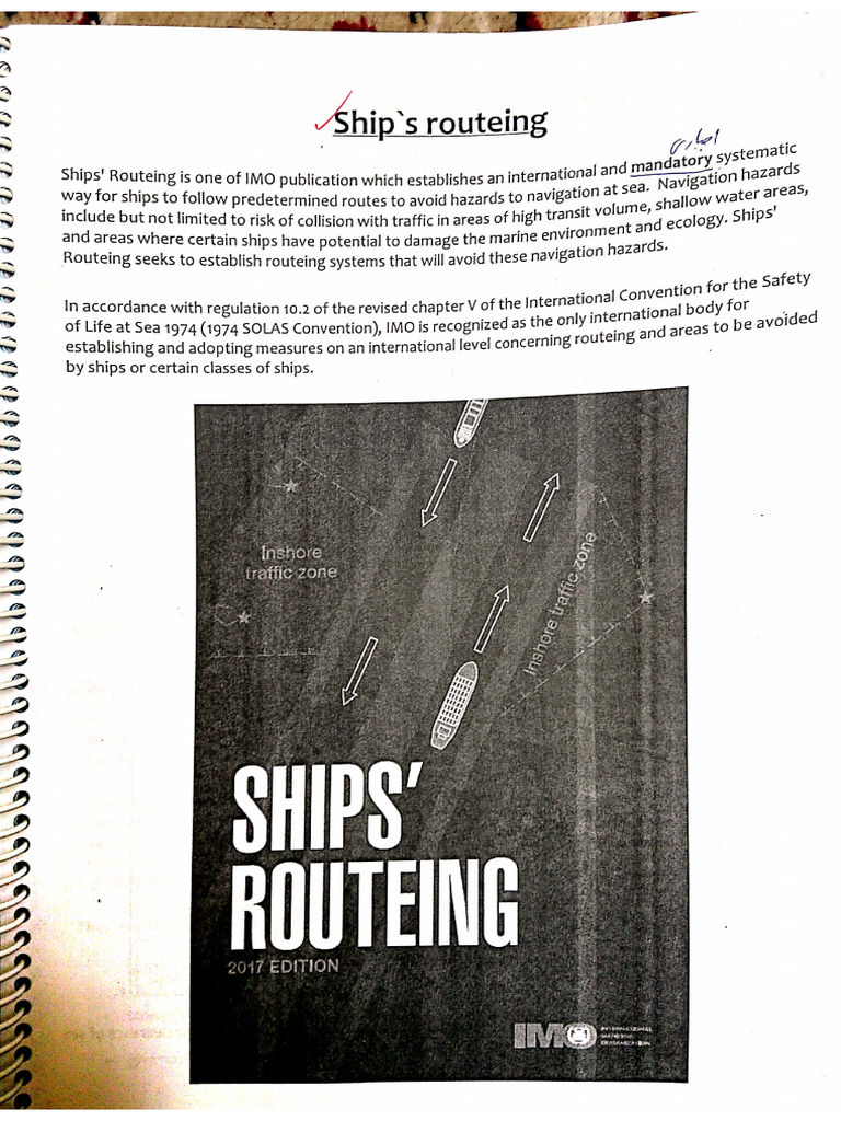 Ship's Routing | PDF
