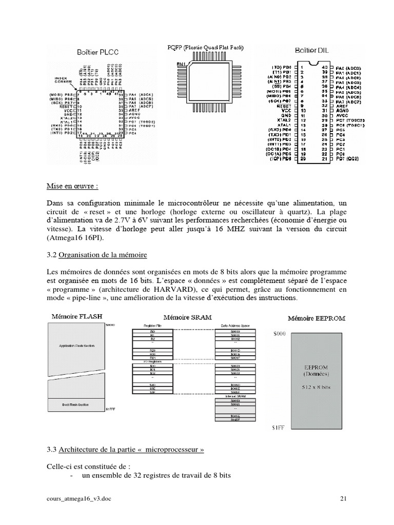Microprocesseurs ATMEL Part3 | PDF | Programmation | Programme informatique
