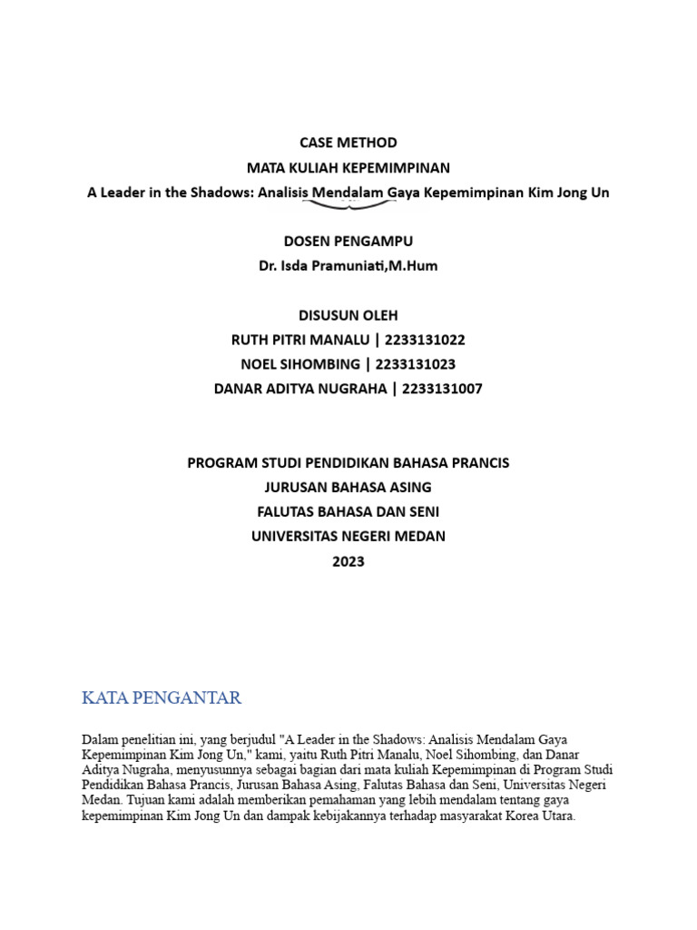 Case Method Kelompok 10 | PDF | Karier & Perkembangan | Pengembangan Diri