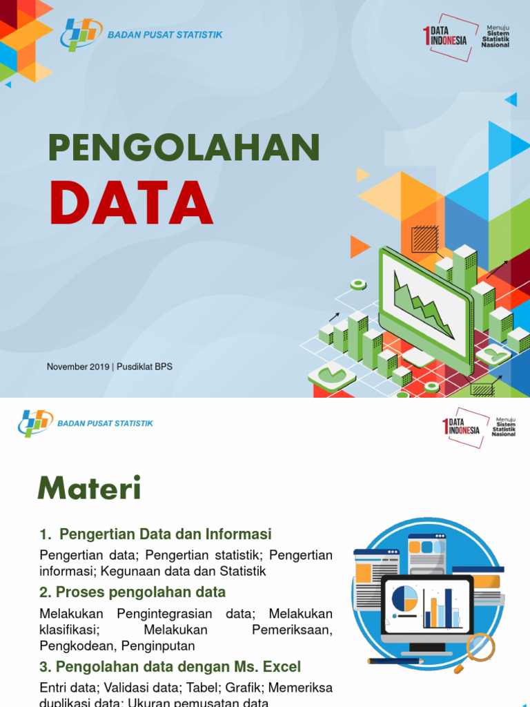 Materi Pengolahan Data | PDF