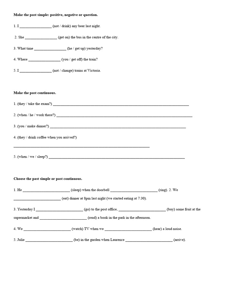 Past Test 8ab | PDF | Food And Drink