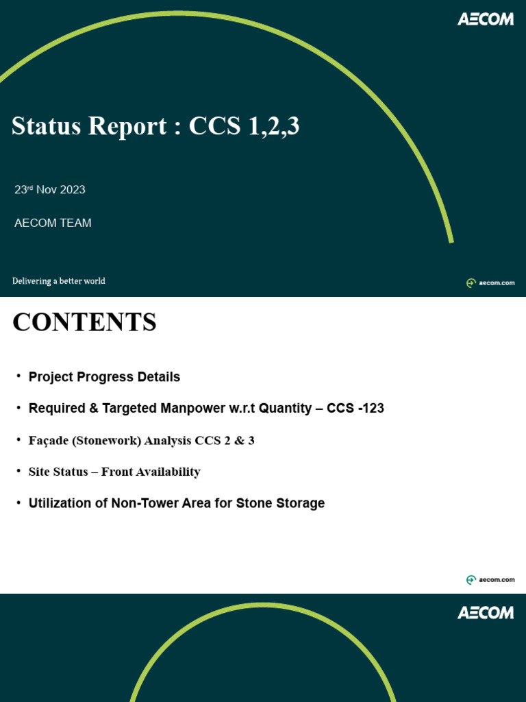 Aecom 23-Nov-23 Ccs123 Draft | PDF | Building | Civil Engineering