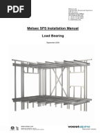 Metsec SFS Operations Installation | PDF | Framing (Construction) | Wall
