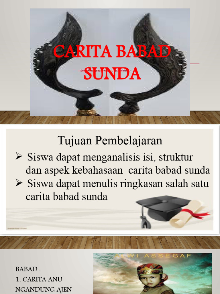 Carita Babad Kls X | PDF | Seni & Disiplin Bahasa