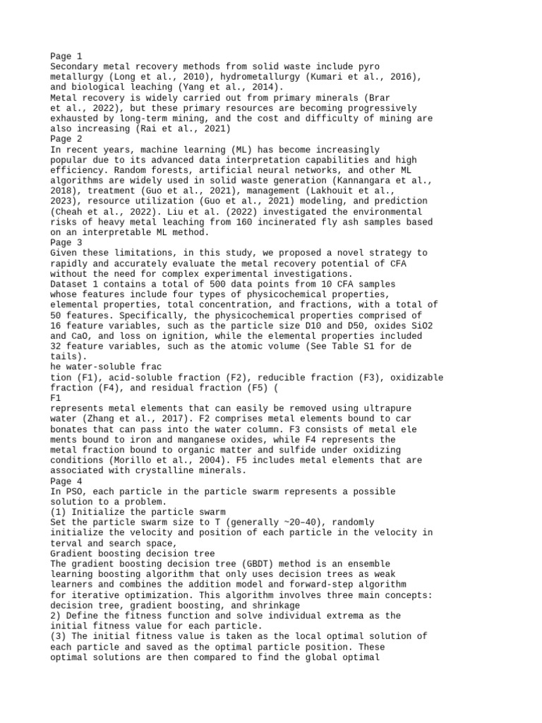 Coal Ash Machine Learning | PDF | Applied Mathematics | Algorithms